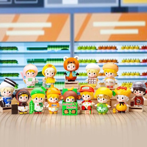 POP MART | Other | Pop Mart Sweet Bean Supermarket 2 Peach Pocky ...